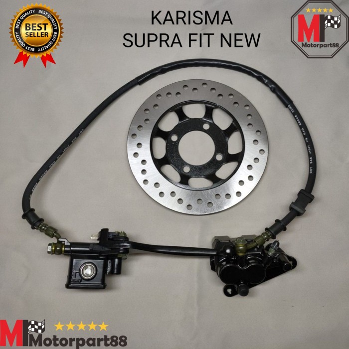 Jual REM CAKRAM DEPAN ASSY KOMPLIT MASTER REM SET KARISMA SUPRA FIT NEW KNZ | Shopee Indonesia