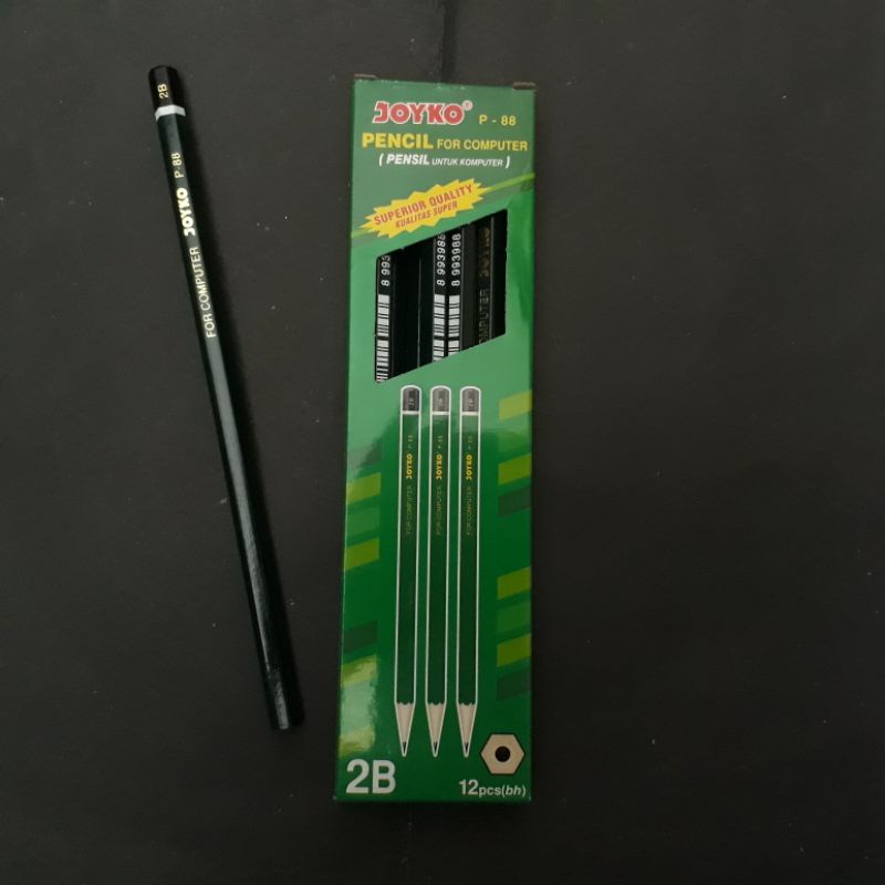 Jual pensil 2b murah, pensil 2b joyko pack | Shopee Indonesia