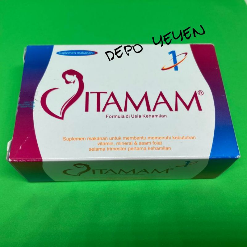 Jual VITAMAM 1 VITAMIN dan NUTRISI UNTUK KEHAMILAN PADA TRIMESTER ...