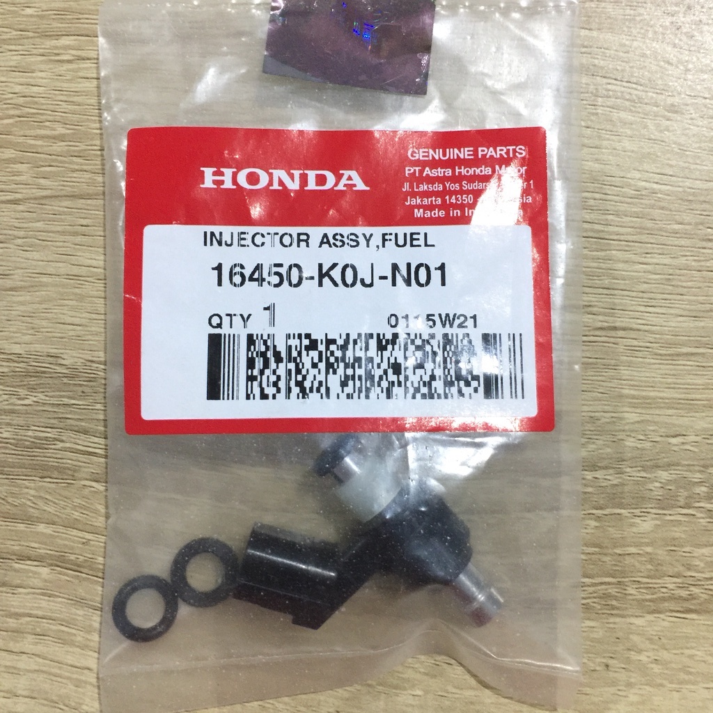 Jual Injector Assy Fuel BEAT K1A GENIO SCOOPY K2F ORI AHM 16450K0JN01 ...