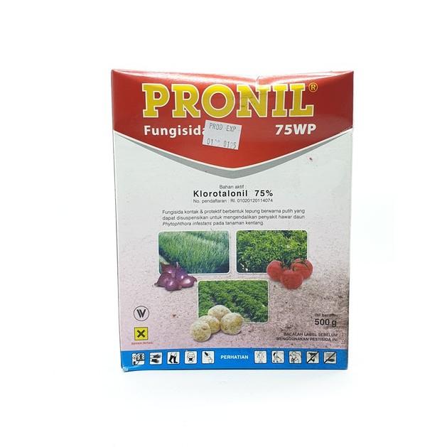 Jual PRONIL 500gram fungisida sistemik KLOROTALONIL 75WP | Shopee Indonesia