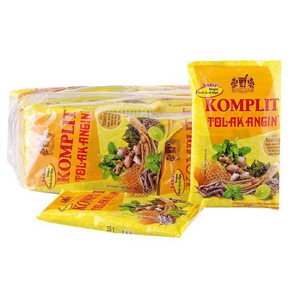 Jual Jamu Komplit Sidomuncul Tolak Angin Original 1 Renceng Isi 10 ...