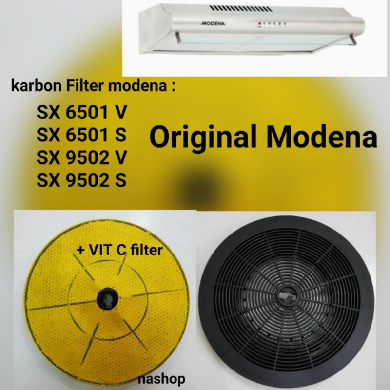 Jual (PROMO HARGA)Karbon filter Cooker hood modena ,SX 6501 S,SX 6501 V,Sx9501V, SX 9502 S,SX ...