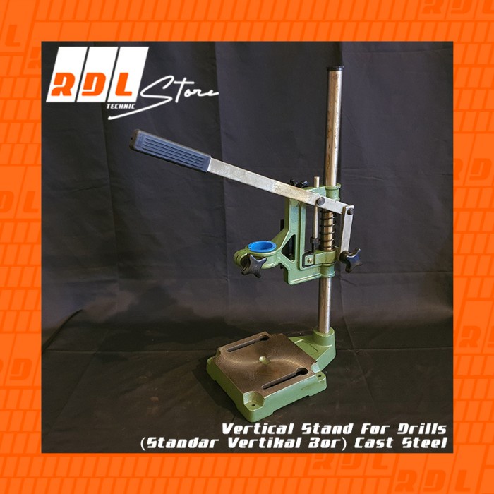 Jual Mesin Bor Vertical Stand For Drills (Standar Vertikal Bor) Cast Steel | Shopee Indonesia