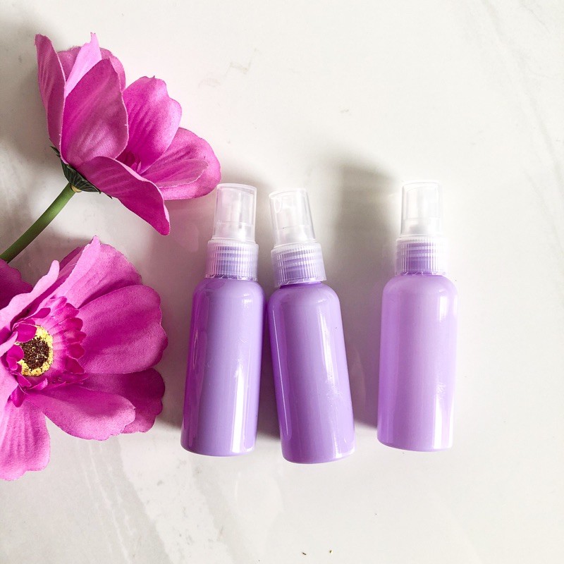 Jual 50ml Botol Spray Warna PASTEL Plastik PET Packaging Body Mist ...