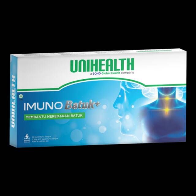 Jual IMUNO BATUK+ OBAT BATUK UNIHEALTH SOHO GLOBAL HEALTH PHARMACY ...