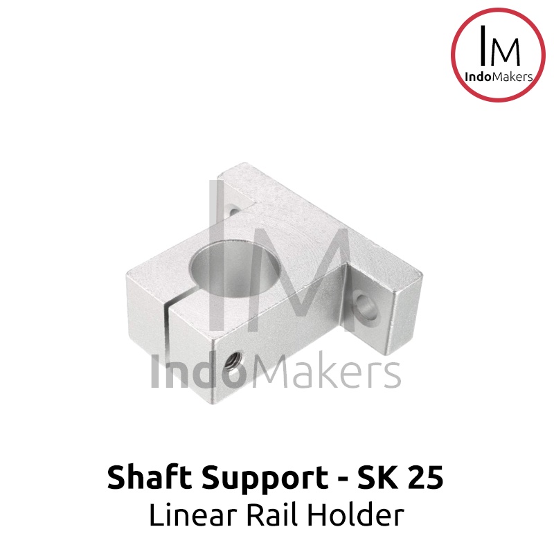 Jual SK25 Linear Rail Shaft Support Unit for 25mm Rail / Rod | Shopee ...