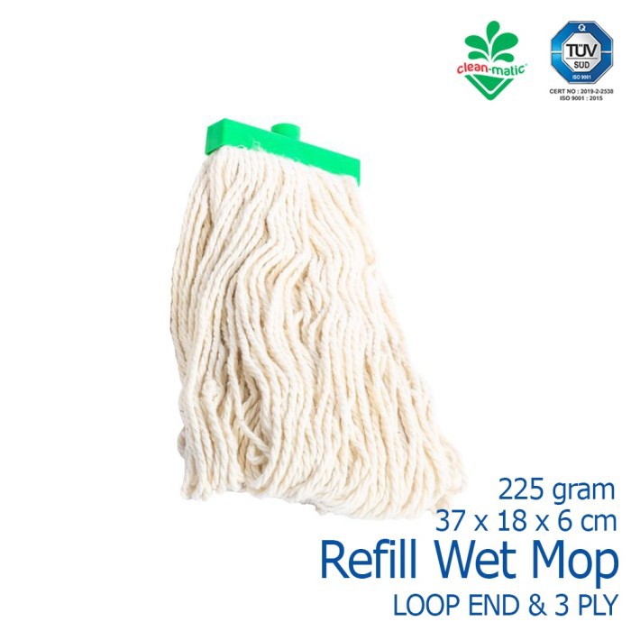 Jual MyHomey Refill Pel Alat Pel Lantai Wet Mop Cleanmatic 960026 ...