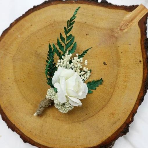 Jual Korsase Jas Bunga Warna Putih | Wedding Corsage Flower | Corsage ...