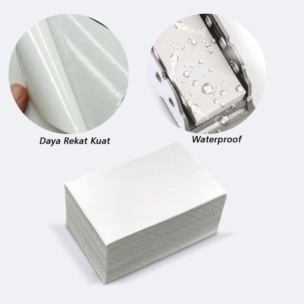 Jual [500 Lembar] Kertas Label Sticker Printer Thermal Barcode ...