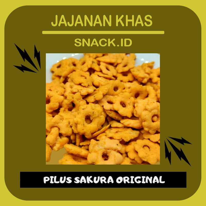 Jual SERBA 5000 - snack pilus sakura ajisan / snack dan cemilan enak ...