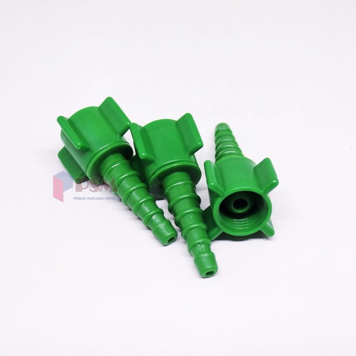 Jual Nipple Nut Connector Oxygen Bmed Sambungan Regulator ke Selang ...
