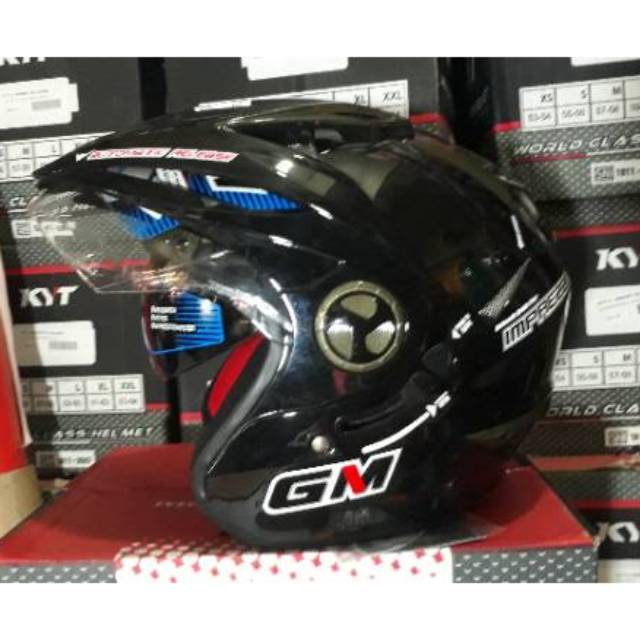 Jual Kaca helm gm imprezza kaca helm gm half face | Shopee Indonesia