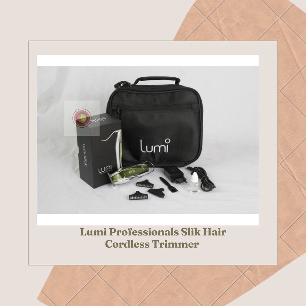 Jual Lumi Professional Slik Hair Cordless Trimmer 100%Original - Alat ...