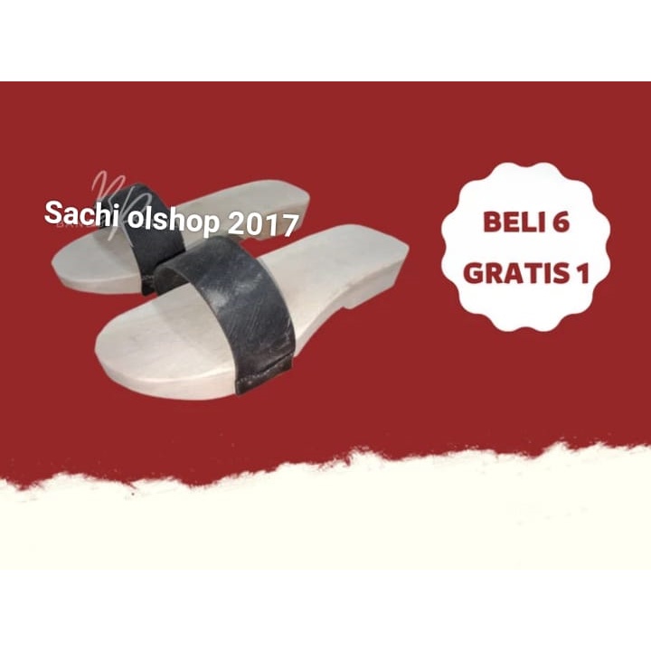 Jual Sendal Sandal Bakiak Sendal Kayu Sandal Tradisional Sandal Wudhu ...