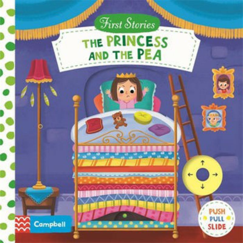 Jual First Stories - Push Pull Slide Board Book Campbell ( Princess ...