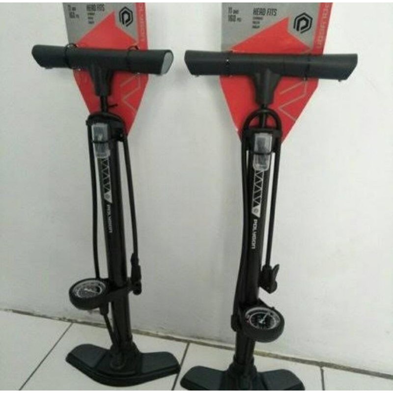 Jual Pompa lantai Polygon poligon floor pump dual dobel high pressure ...