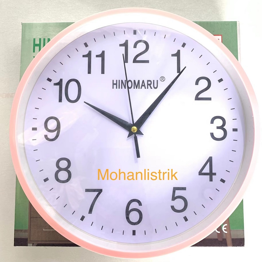 Jual Jam Dinding Jarum Mewah Minimalis Hinomaru 10 inch Murah | Shopee ...