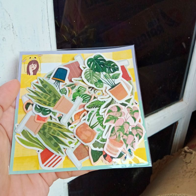 Jual S05 32 pcs STIKER TANAMAN | Stiker aesthetic | sticker tumblr ...