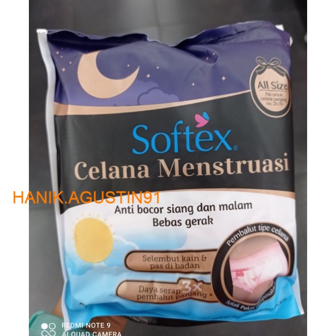 Jual Softex Celana Menstruasi Pembalut All Size 2 pcs / Celana Pembalut Menstruasi Wanita SS91 ...