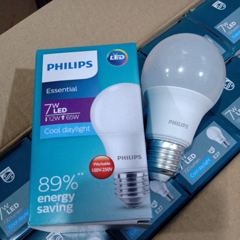 Jual Led Philips Essential 7w | Shopee Indonesia
