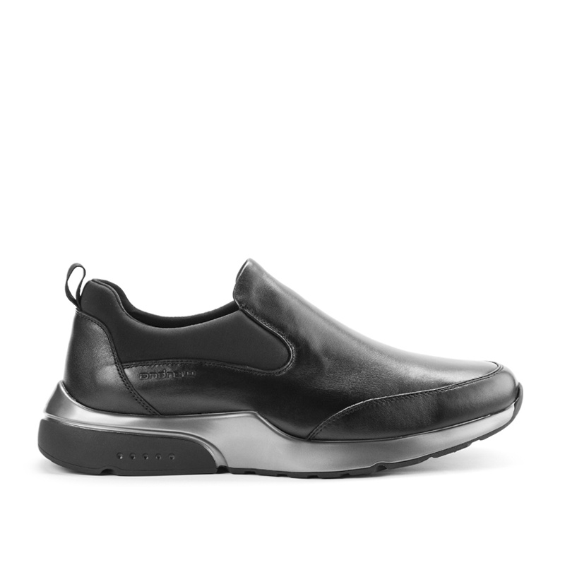 Jual Sepatu Casual Pria Andrew Shoes Casca Black | Shopee Indonesia