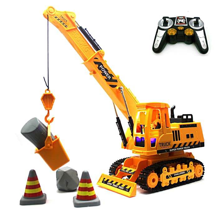 Jual RC Heavy Duty Construction Crane - Remote Control Alat Berat Truk ...
