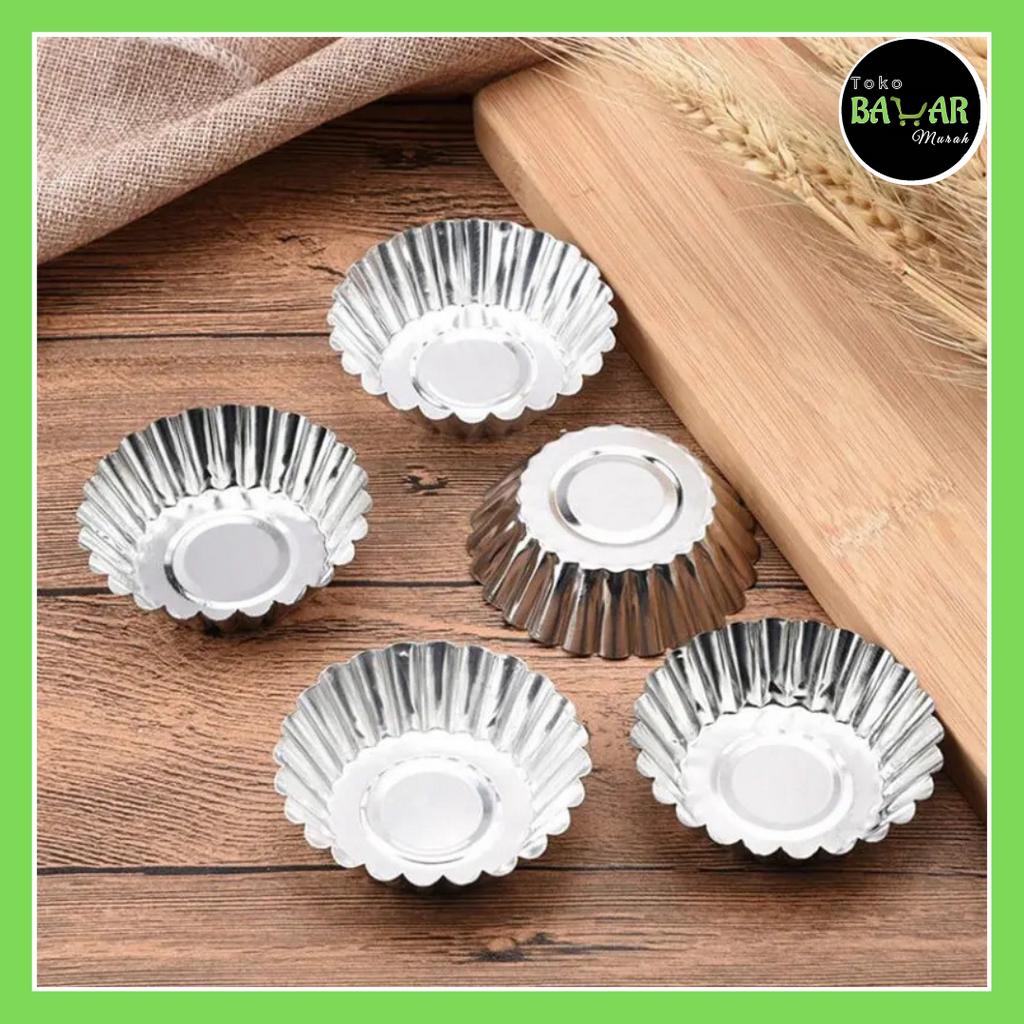 Jual Cetakan Pie Mini / Cetakan Pie Susu / Egg Tart Pan / Loyang Pie ...