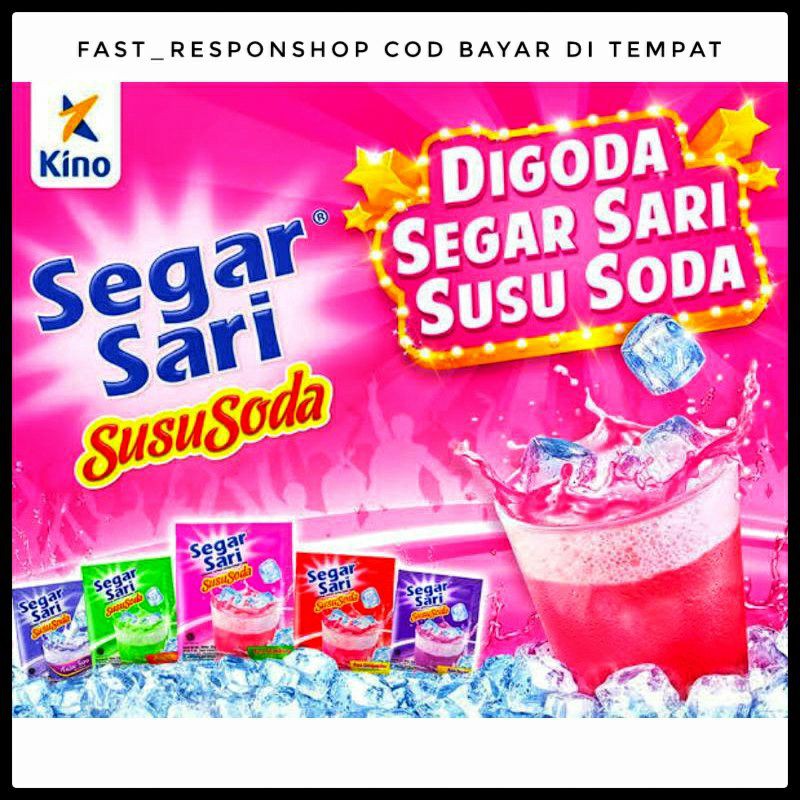 Jual Segar Sari Susu Soda Rasa 1 renceng 10 pcs | Shopee Indonesia