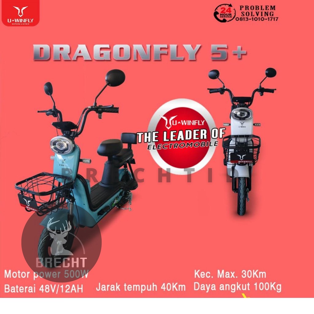 Jual [FREE ONGKIR] Sepeda Listrik E-Bike Uwinfly Dragon Fly Dragonfly 5 DF New Series | Shopee ...