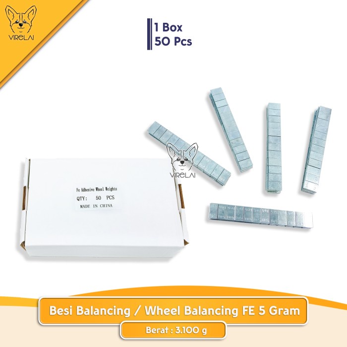 Jual Besi Balancing Tempel / Balance bukan timah /wheel balancing FE 5 ...