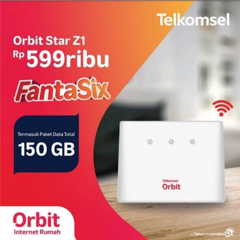 Jual Modem WiFi MiFi Home Router ORBIT STAR Z1 4G LTE Unlock NEW ...