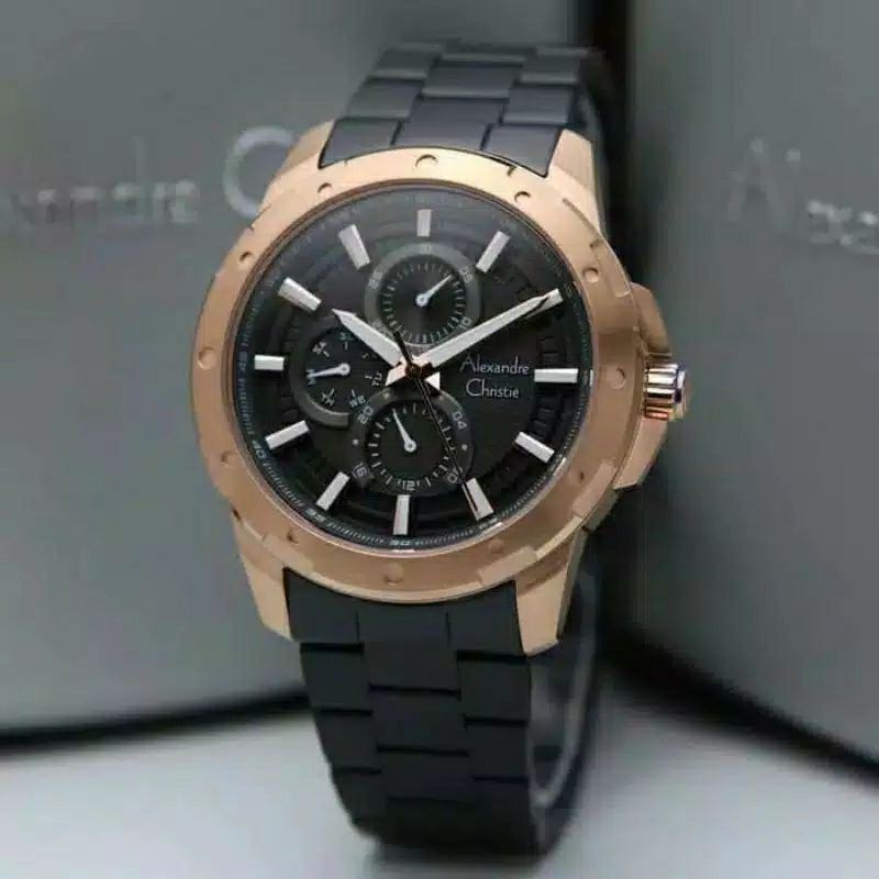 Jual Alexandre Christie Pria Ac 6538 Stainless Steel /Garansi Resmi 1 ...