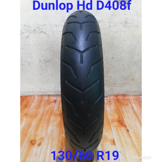 Jual ban dunlop d408f harley davidson uk 130 60 R19 copotan 2nd eks ...