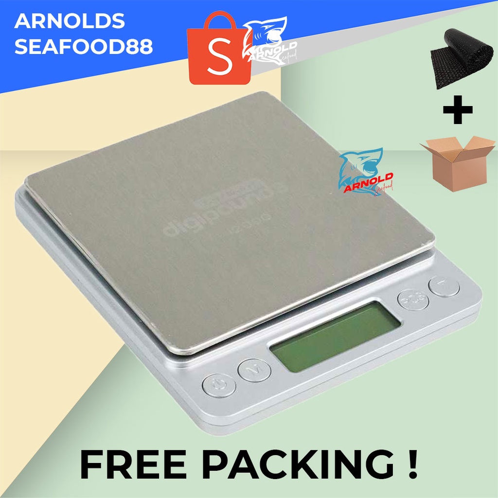 Jual Timbangan Dapur 1Kg - Premium Quality Digital Scale Mini Maks 1 Kg ...