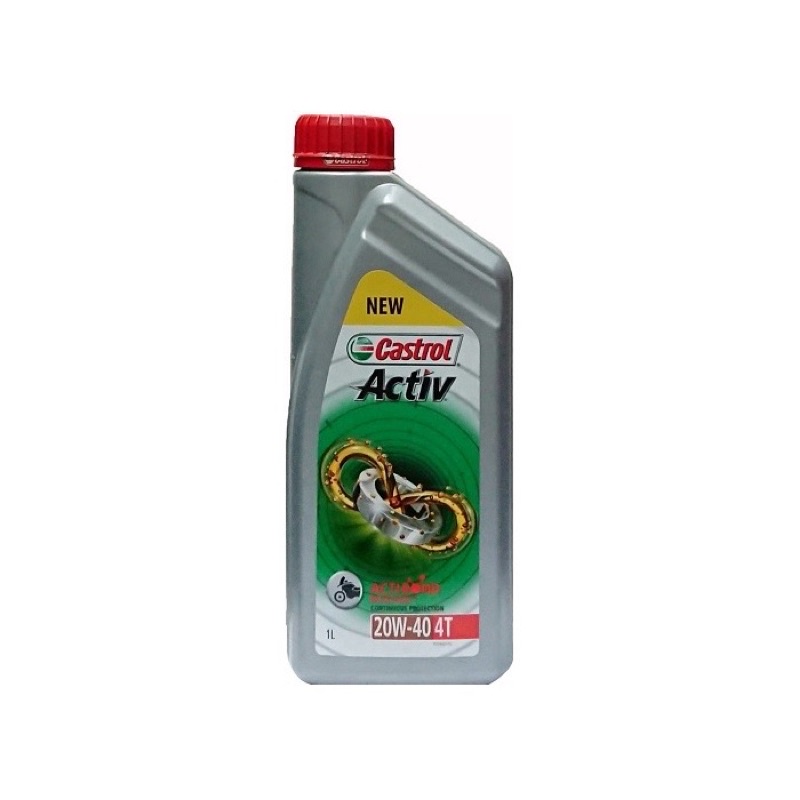 Jual OLI CASTROL ACTIV SAE 20W-40 1 LITER ORIGINAL 4TAK (HIJAU ...