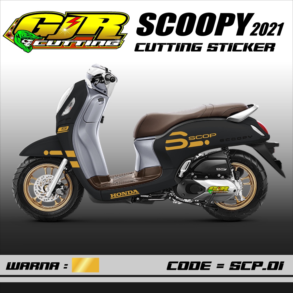 Jual AS STICKER SCOOPY 2021 - STRIPING HONDA SCOOPY PRESTIGE STIKER ...