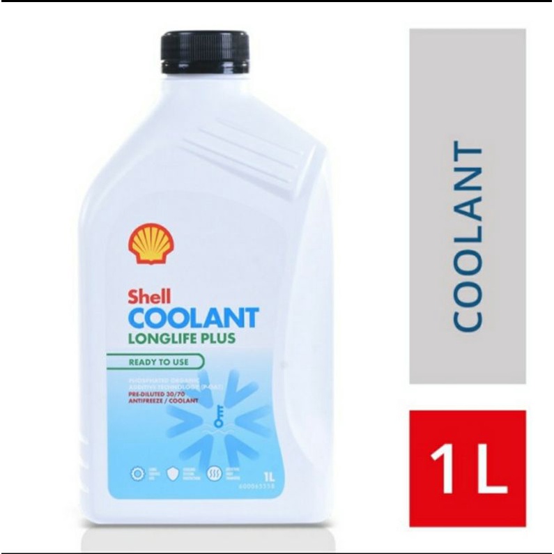 Jual AIR RADIATOR SHELL COOLANT LONG LIFE PLUS CAIRAN PENDINGIN 1L ...