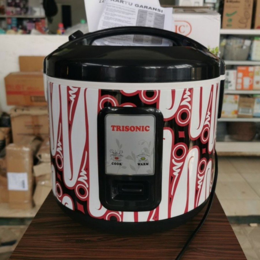 Jual Rice Cooker 1,8 Liter Trisonic T 707A Termurah | Shopee Indonesia
