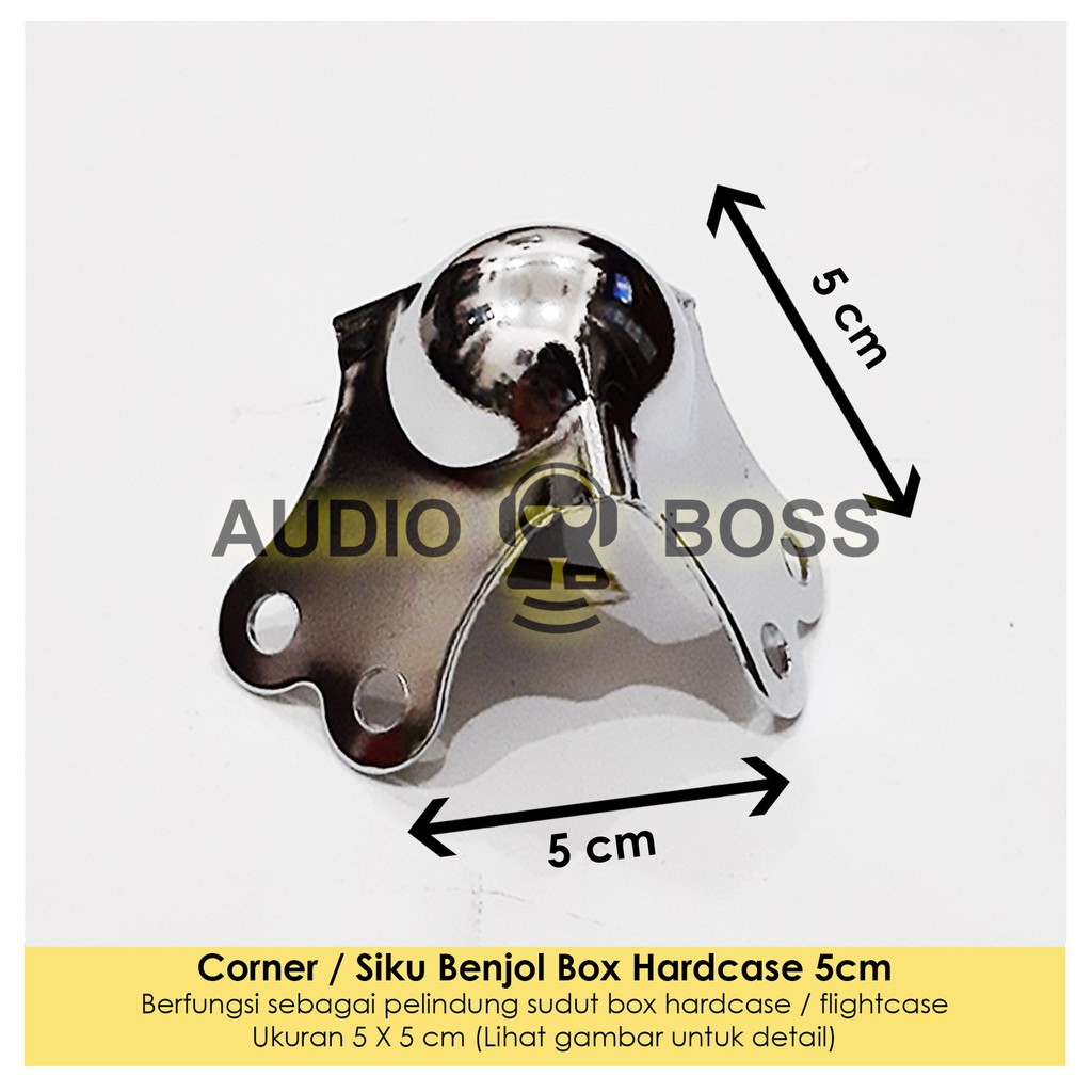 Jual Siku Benjol Hardcase Aksesoris Box Corner Hard Case Flightcase 5 ...