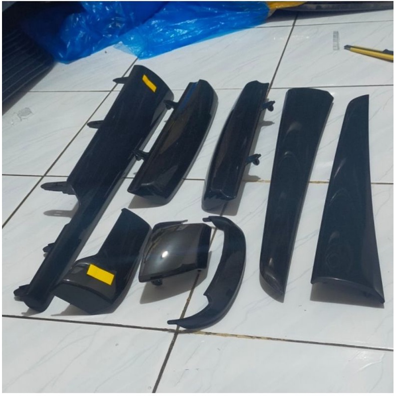 Jual panel wood Toyota Innova reborn facelift 2021 warna black piano ...