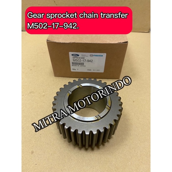 Jual Gear sprocket chain transfer ford ranger M502-17-942 asli | Shopee ...