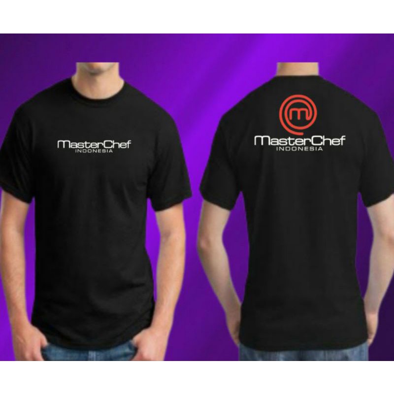Jual KAOS MASTER CHEF INDONESIA LOGO DEPAN BELAKANG KEREN | Shopee ...