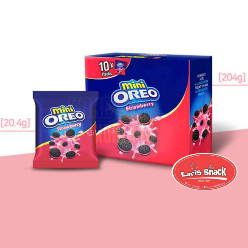Jual Mini Oreo Biskuit All Variant 20.4gr | Shopee Indonesia