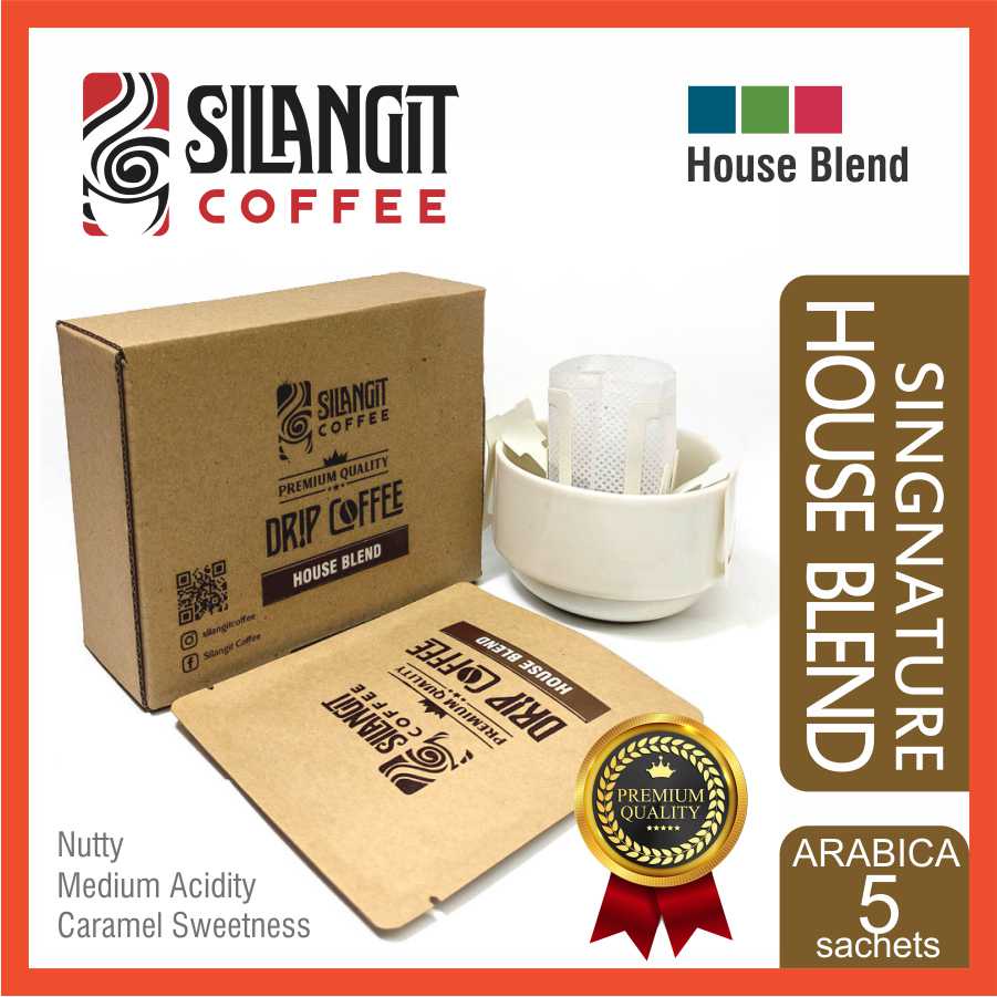 Jual Drip Coffee 15g HOUSE BLEND (5 Sachet) | Shopee Indonesia