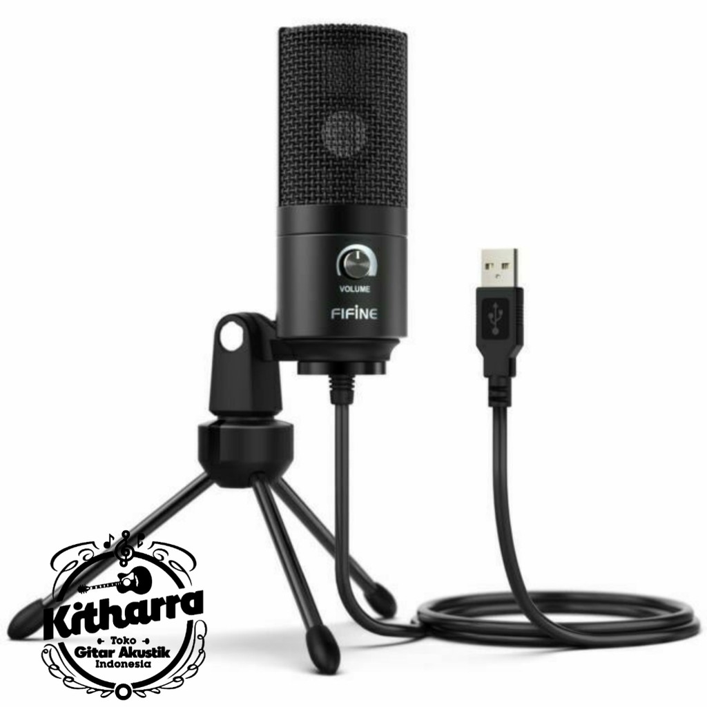 Jual FIFINE K669B USB CONDENSER MICROPHONE | Shopee Indonesia