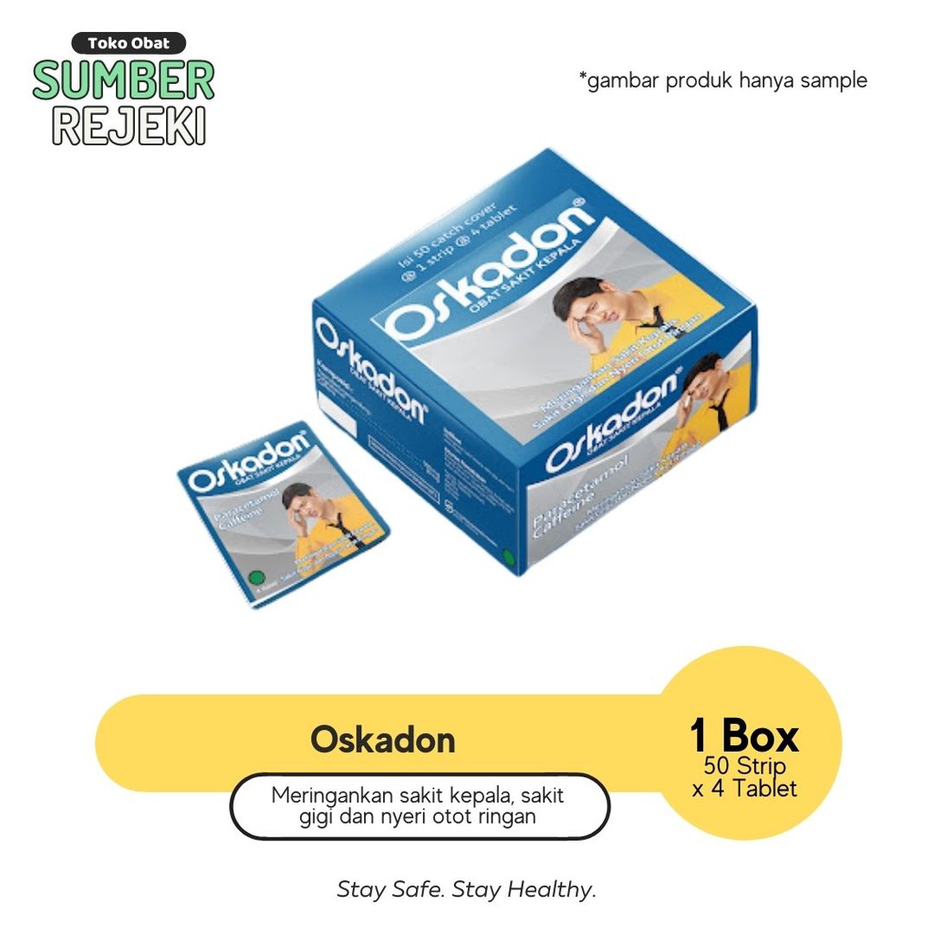 Jual Oskadon 1 Box @50 Strip x 4 Tablet | Shopee Indonesia