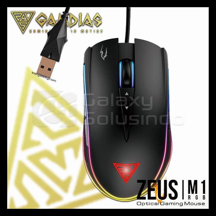 Jual ASLI GAMDIAS ZEUS M1 RGB GAMING MOUSE SPESIAL | Shopee Indonesia