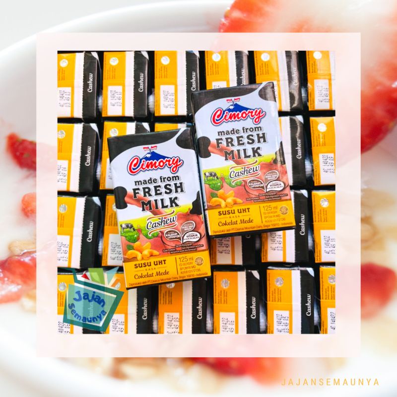 Jual Cimory UHT Cashew 125 ml x 40 pcs (1 karton) | Shopee Indonesia