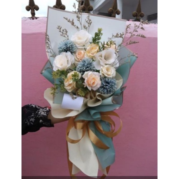 Jual bucket bunga hidup/buket bunga hidup/buket bunga asli/bucket bunga ...